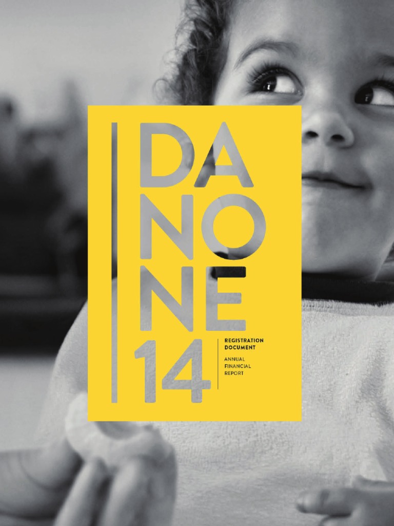 Danone Annual Report 2014 | PDF | Financial Statement | Corporate ...