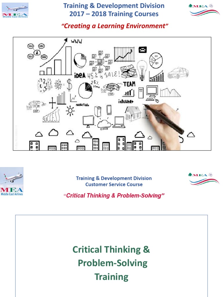 Critical Thinking Slides - V1 | PDF | Critical Thinking | Thought