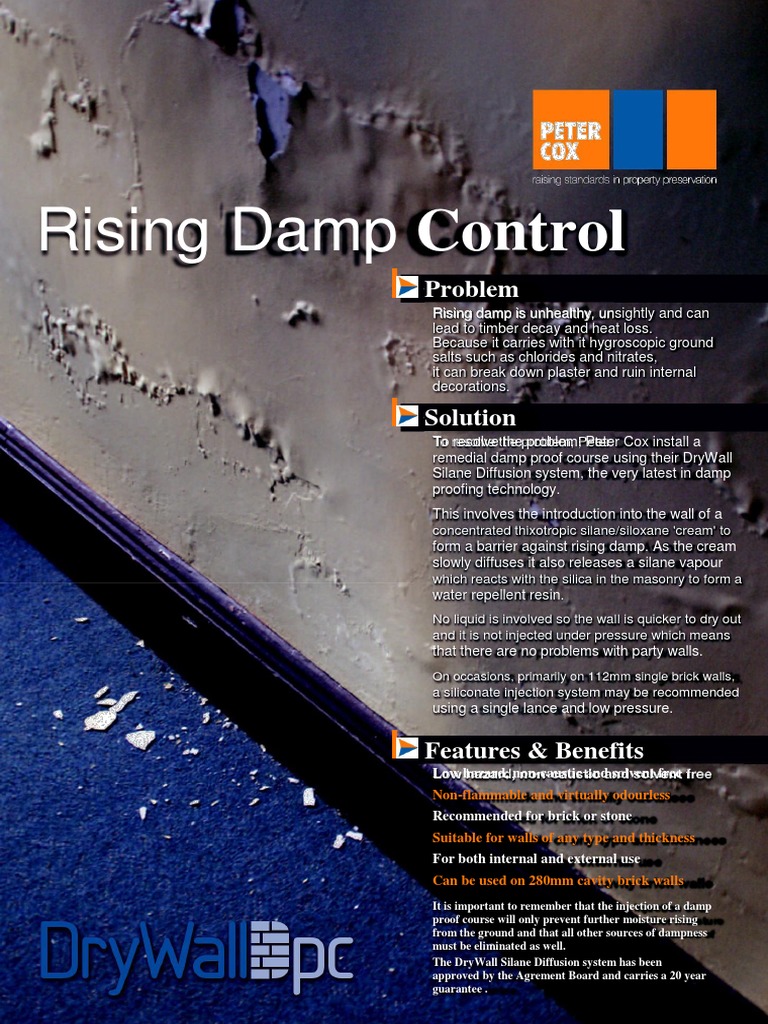 Rising Damp Solutions by Peter Cox | PDF | Building Engineering | Materials