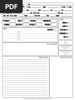 Masks - Character Sheet | PDF