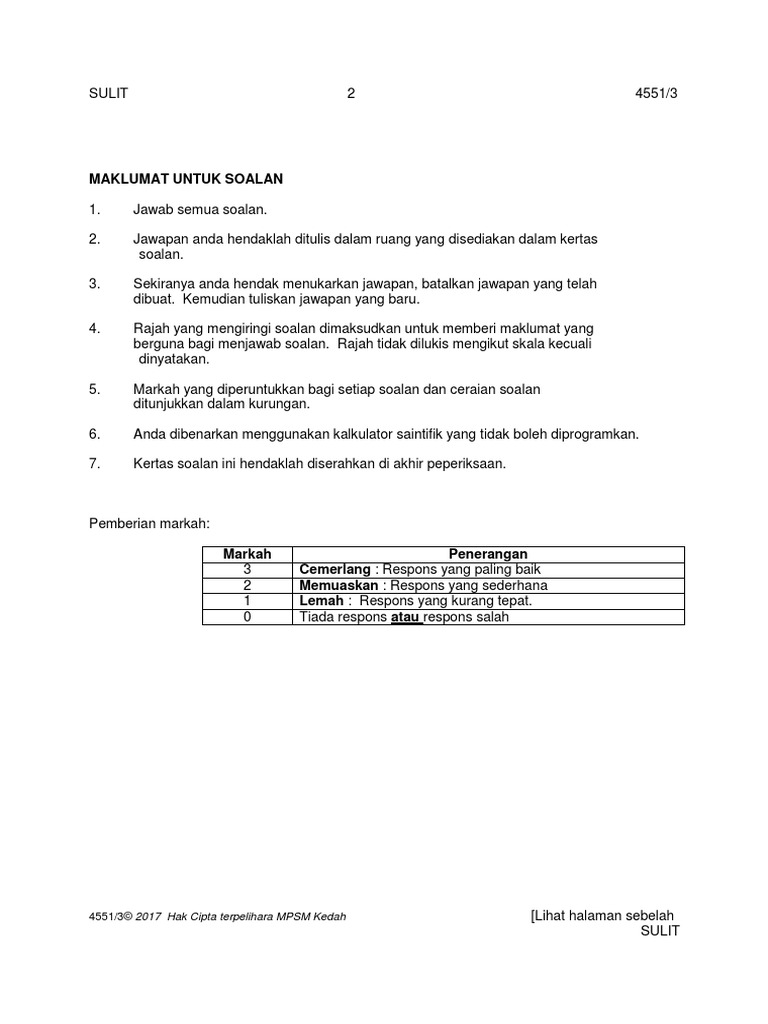 Modul 1 Biologi Kertas 3 Soalan | PDF