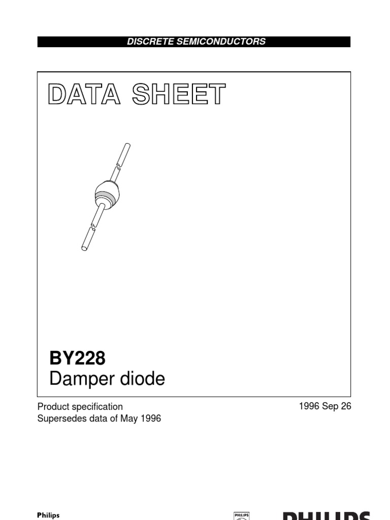 By 228-Damper Diode | PDF | Diode | Transistor