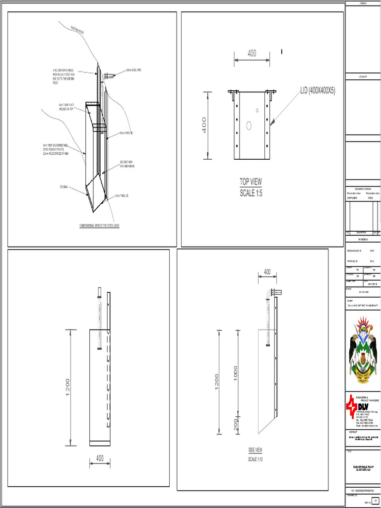 Submersible Pump Cage Design Details | PDF | Mechanical Engineering ...