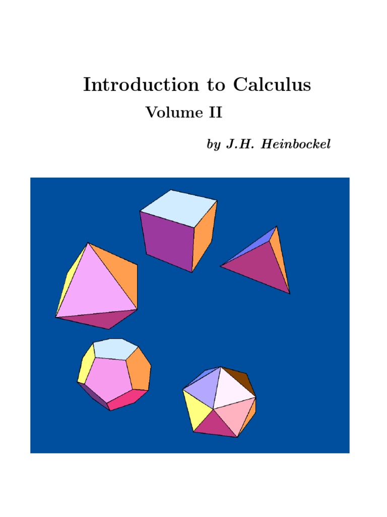 Calculus Volume-2 PDF | PDF | Euclidean Vector | Divergence