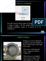 Statics Wedges | PDF | Friction | Force