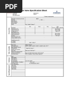 Data Sheet For PSV | PDF
