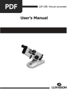 Basic Lensometry | PDF | Optics | Light
