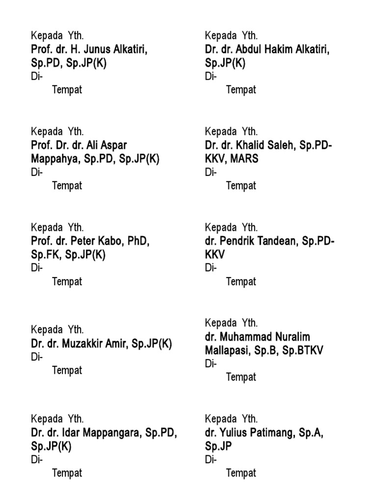 Stiker Undangan | PDF