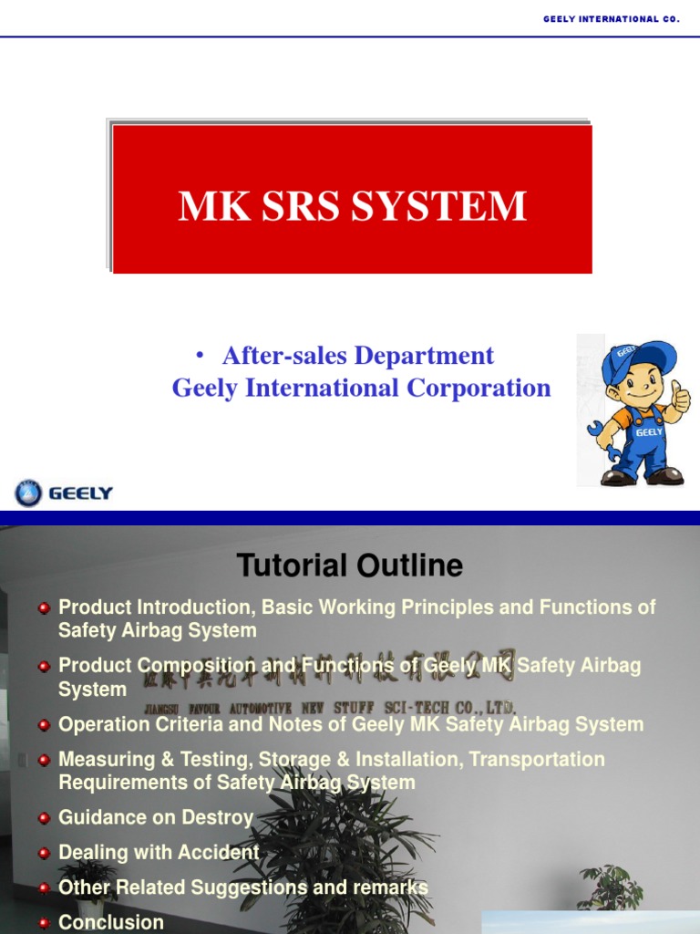 MK SRS System | PDF | Airbag | Electrical Connector