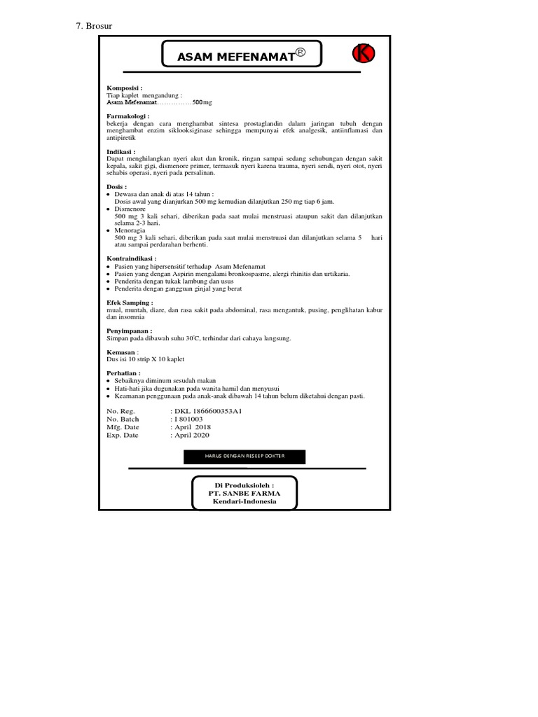 Etiket Dan Brosur Suppo | PDF