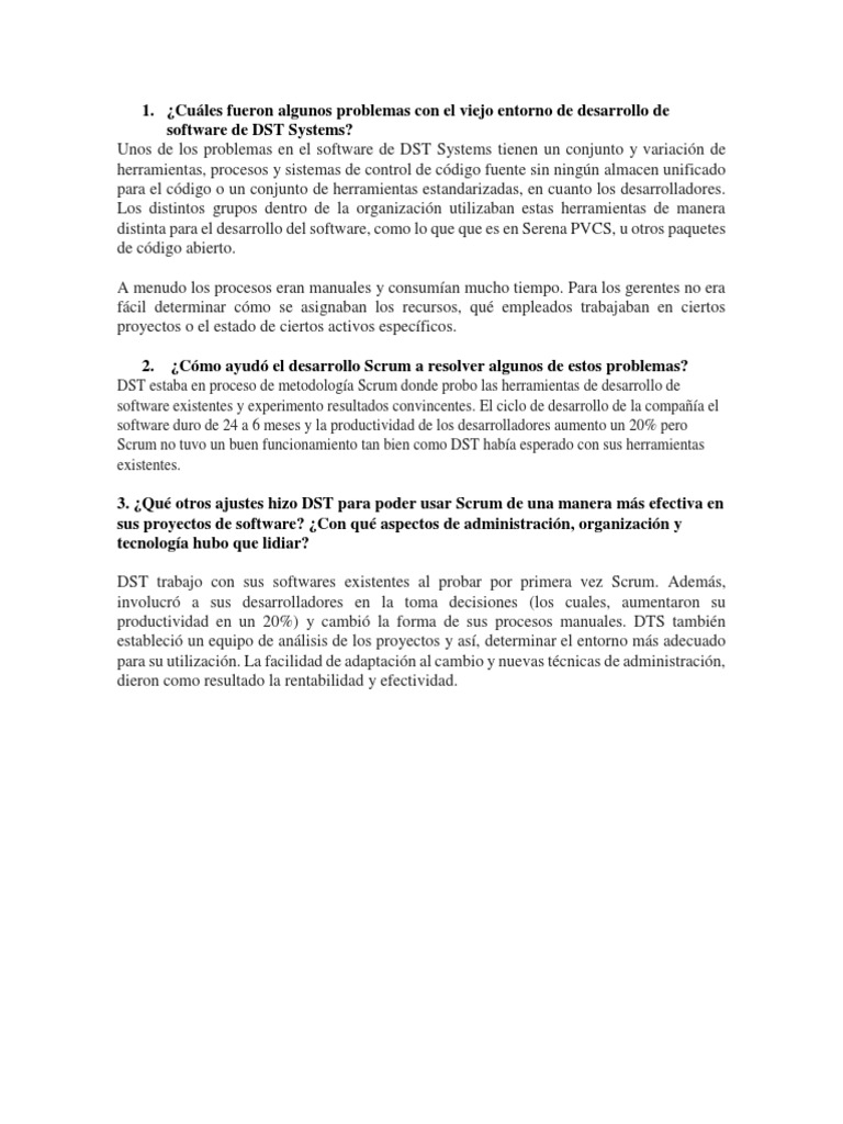 Problemas y soluciones en DST Systems | PDF