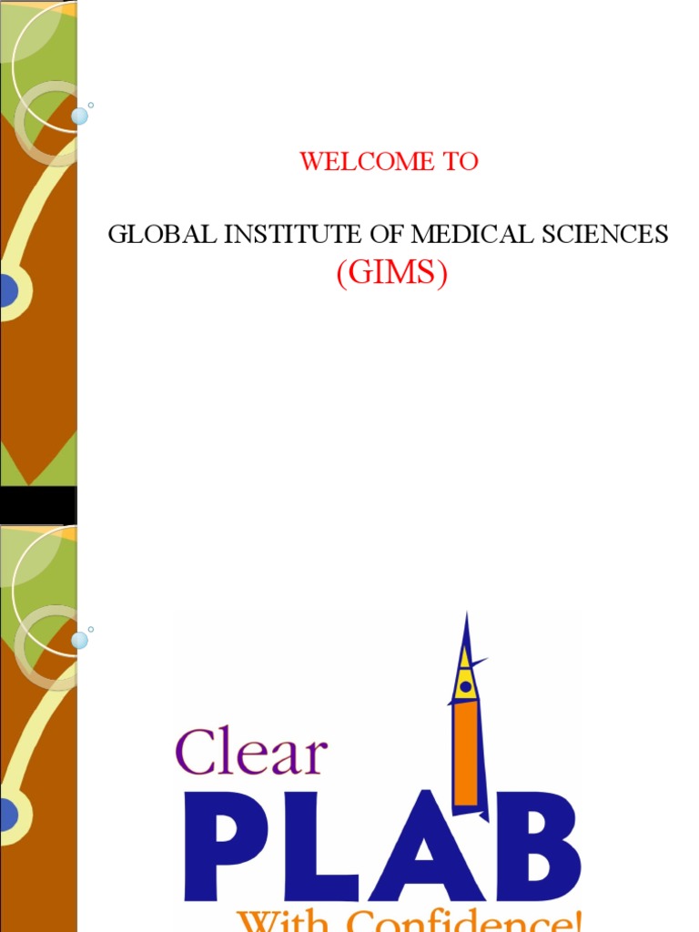 GIMS - PLAB Training Institute | PDF | United States Medical Licensing ...