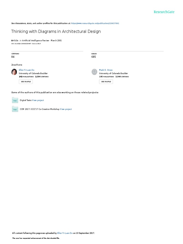 Thinking With Diagrams | Download Free PDF | Design | Drawing