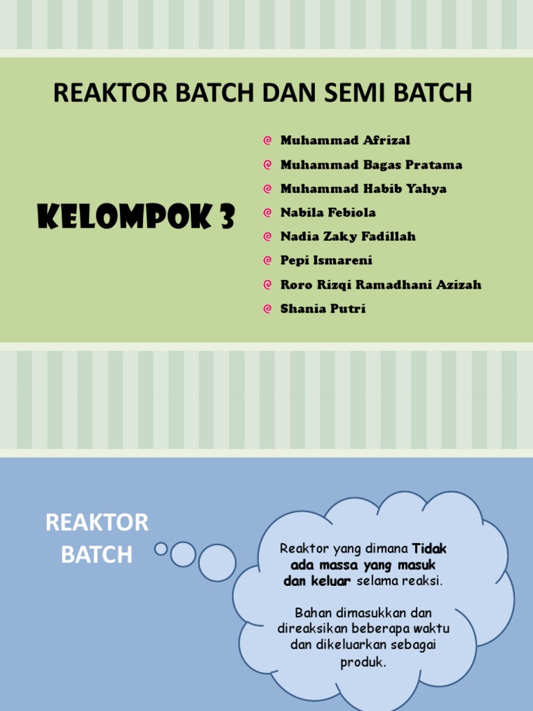 Reaktor Batch | PDF
