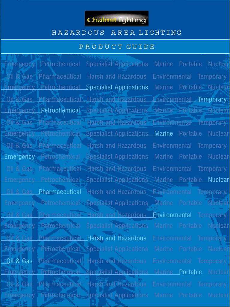 Chalmit Lighting - Hazardous Area Lighting Product Guide | PDF ...