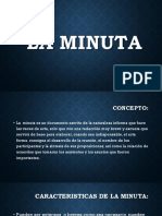 Estructura de Una Minuta | PDF | Toma de decisiones por consenso ...
