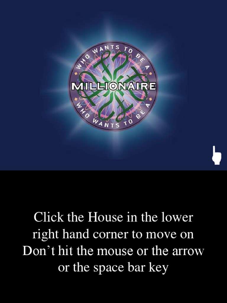 Who Wants To Be A Millionaire PowerPoint | PDF | Typefaces ...