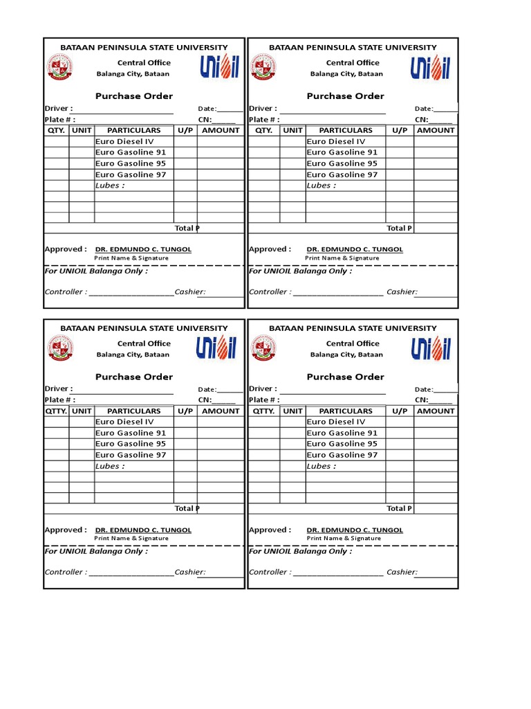 PO Gasoline | PDF | Energy And Resource | Nature