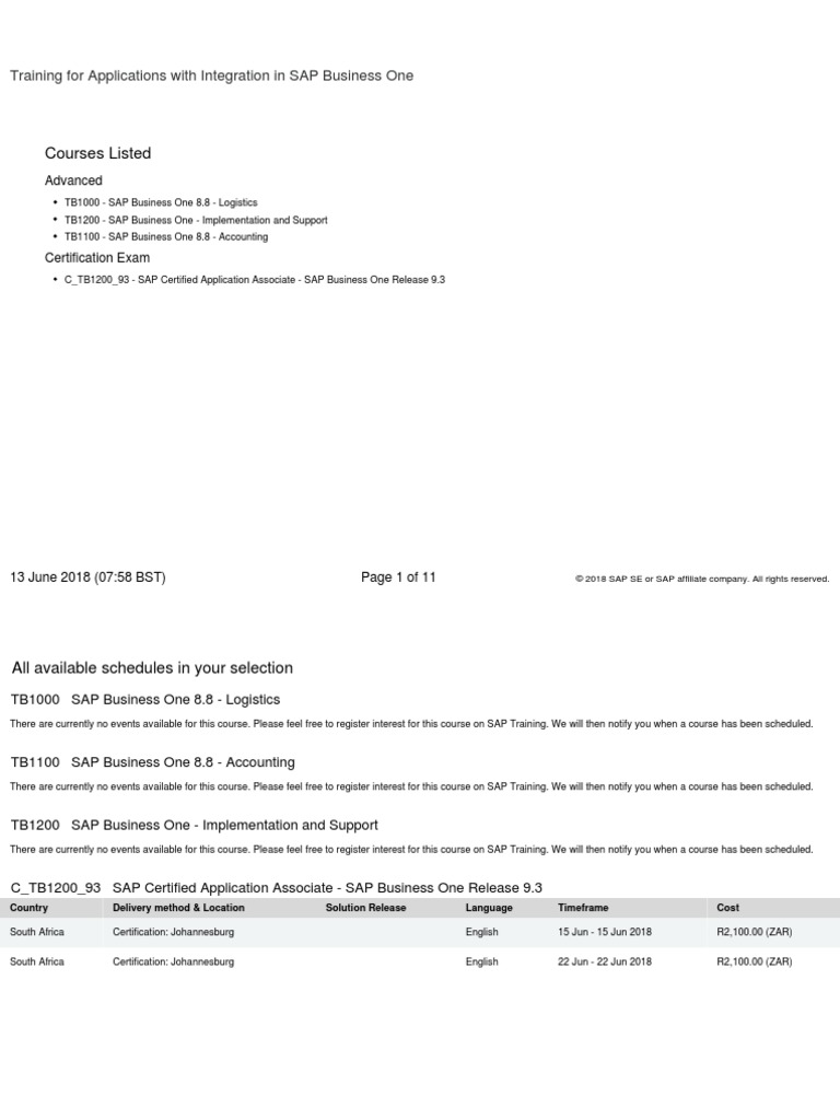 Download | PDF | Business Process | Sap Se