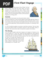 First Fleet Inquiry | PDF | Educational Assessment | Indigenous Australians