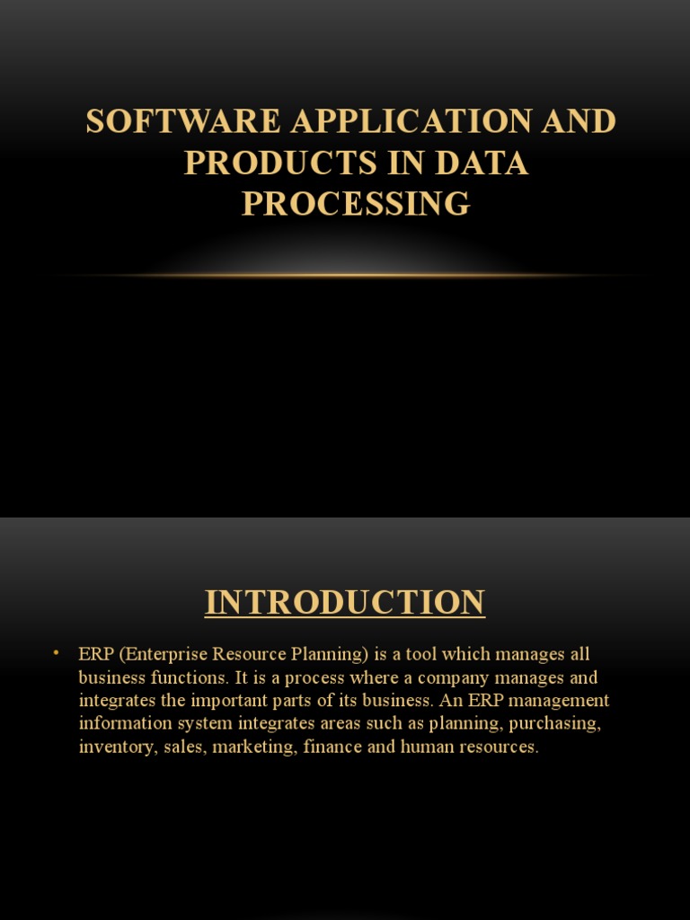 SAP - Introduction | PDF | Sap Se | Enterprise Resource Planning