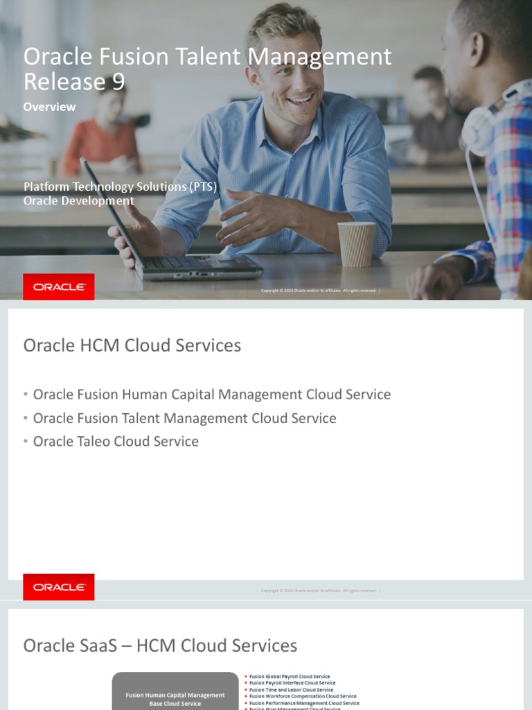 Oracle Fusion Talent Management Release 9: Platform Technology ...