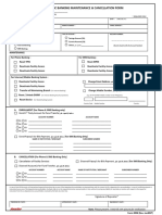 PNB Electronic Banking Maintenance Form PDF | PDF | Online Banking ...