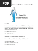 Rumus IWL (Insensible Water Loss) Pada Dewasa, Anak, Dan Kenaikan Suhu ...