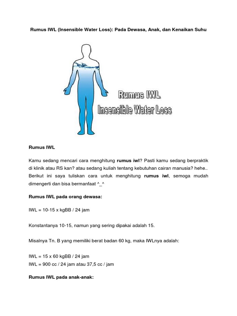 Rumus IWL | PDF