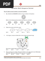 Math Kangaroo Practice Problems (Grades 1-8) | PDF | Geometry ...