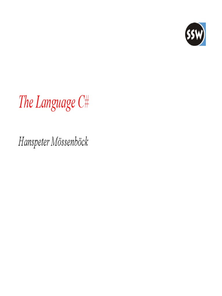 An Overview Of The Key Features And Concepts Of The C Programming