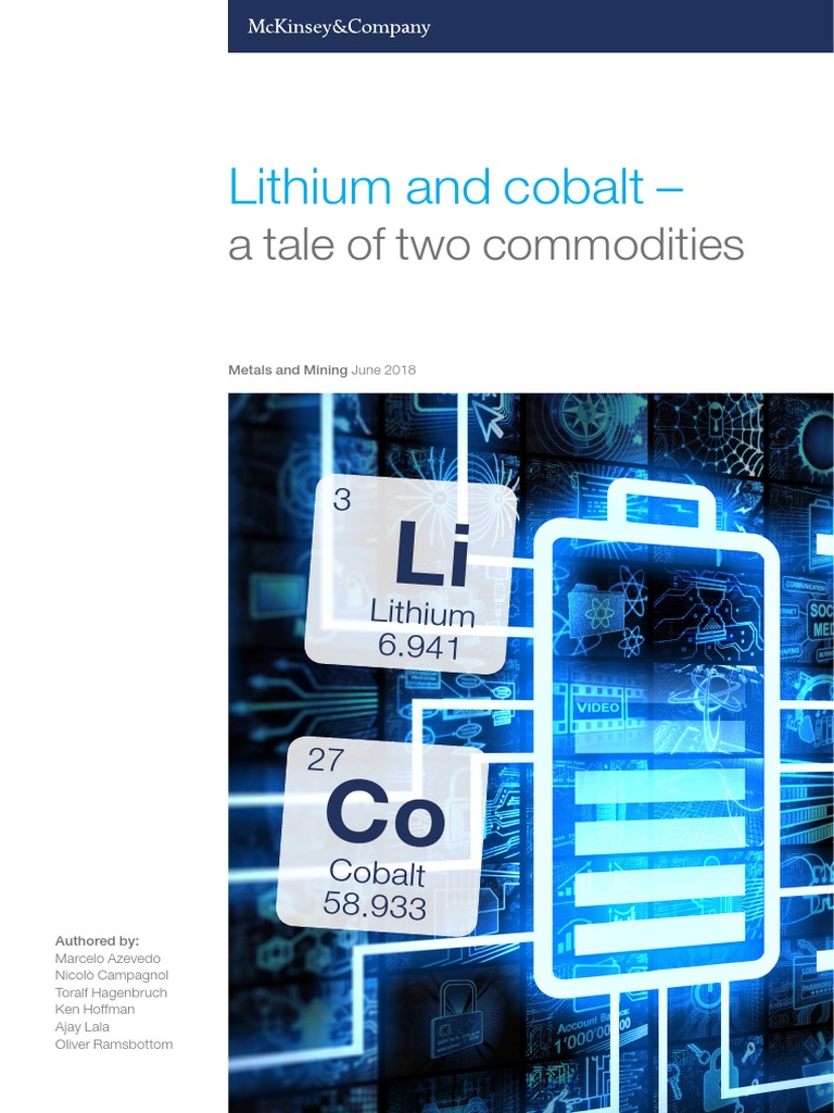 Lithium and Cobalt a Tale of Two Commodities | Electric Vehicle ...
