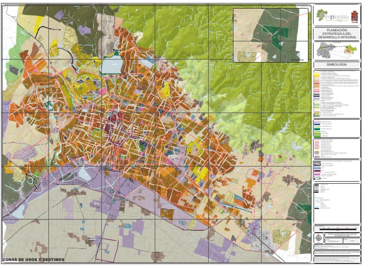 Plano de Zonificación de Usos y Destinos Del Municipio de Leon