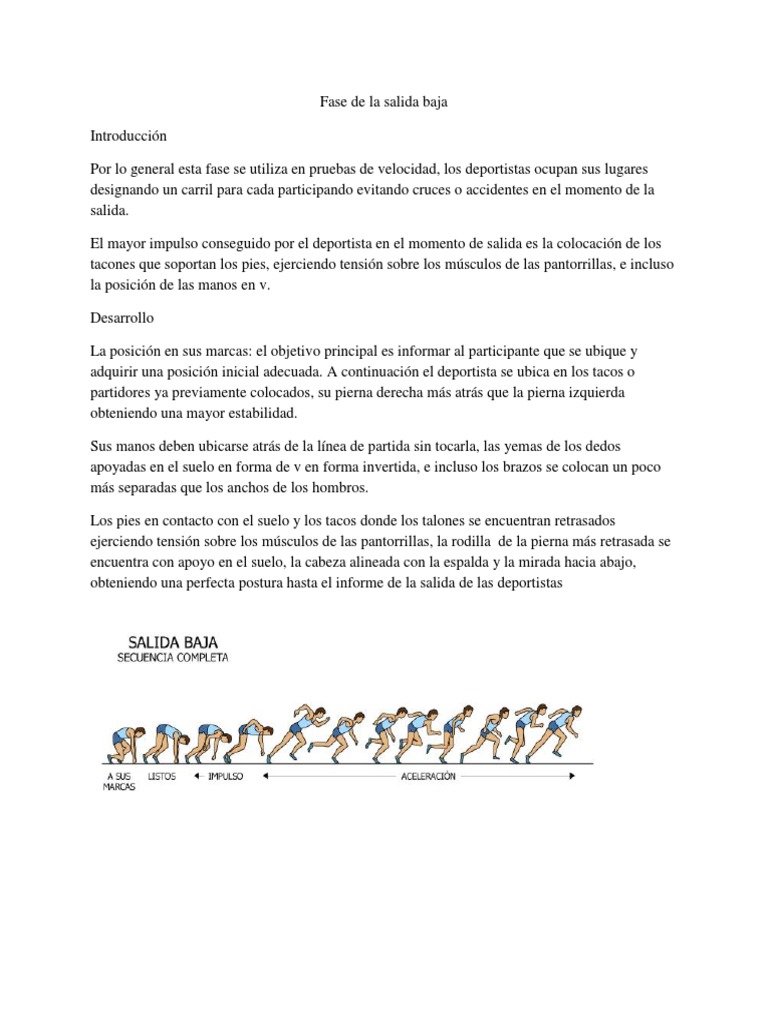 Fase de La Salida Baja | PDF