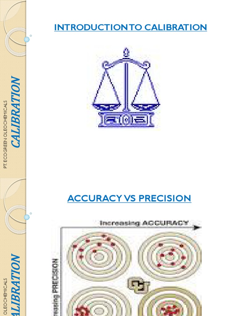 Introduction To Calibrations | PDF | Calibration | Engineering Tolerance