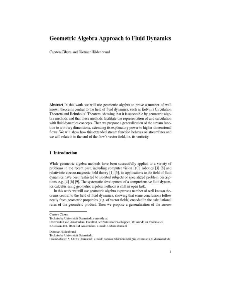 Ga Fluid Dynamics | PDF | Fluid Dynamics | Derivative