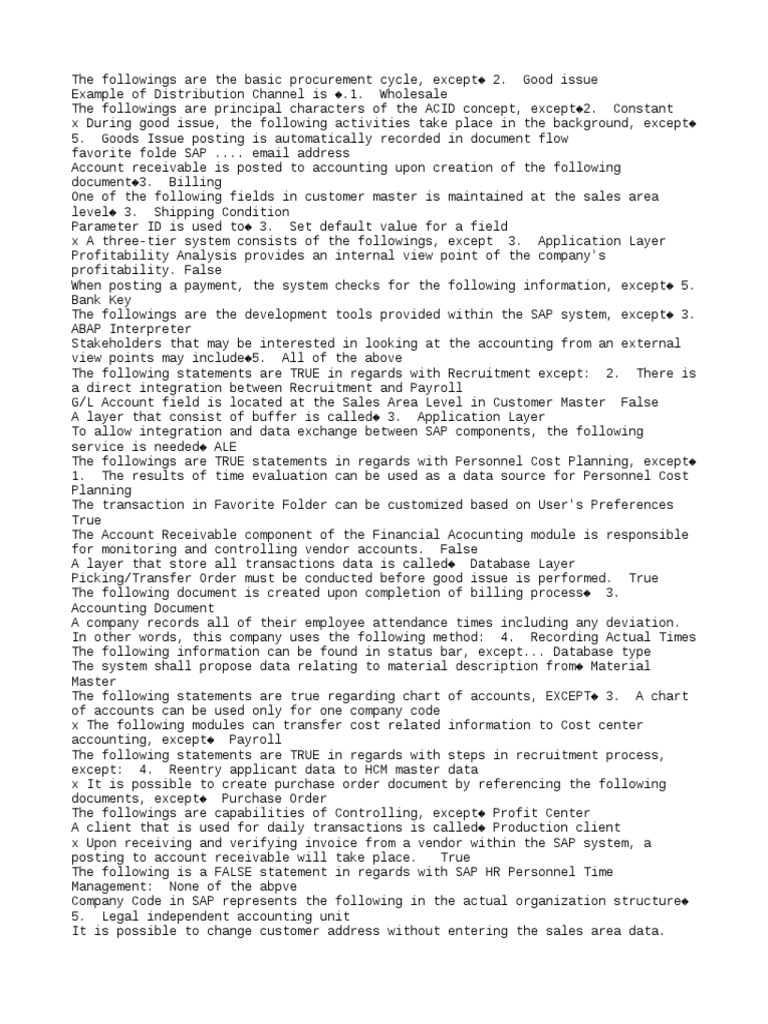 Basic procurement cycle steps | PDF | Sap Se | Information Technology ...