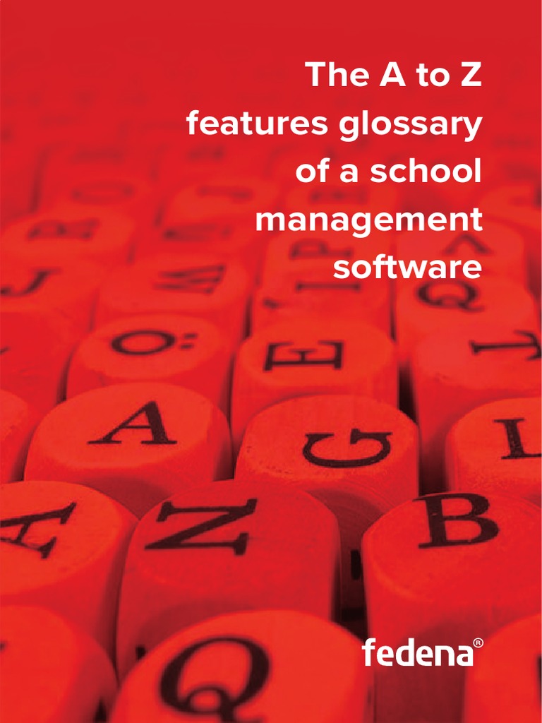 A2Z Features Glossary of School Management Software | PDF | Fee ...