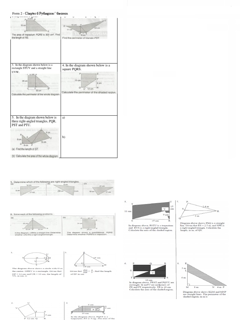 Form 2 Mathematics Notes +exercise by Kelvin - Chapter 6 | PDF ...