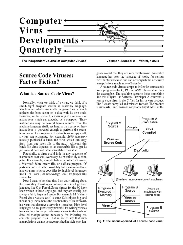 cvdq1 2 PDF | PDF | Computer Virus | Source Code