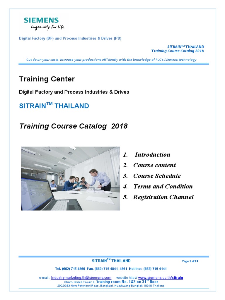 Training Catalog | Download Free PDF | Programmable Logic Controller ...