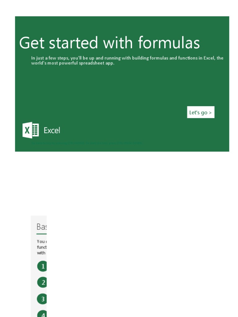 Formula Tutorials | Download Free PDF | Summation | Microsoft Excel