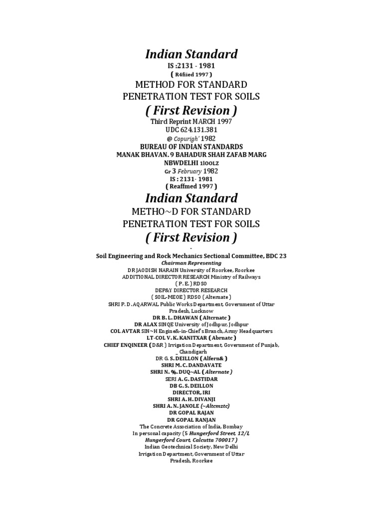 indian-standard-method-for-standard-penetration-test-for-soils-pdf
