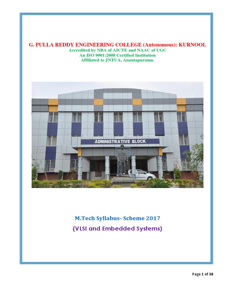 Vlsi Syllabus Scheme-17 | PDF | Arm Architecture | Hardware Description ...