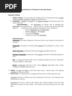 Grade 7 - Literature study guide | PDF | Poetry | Narrative