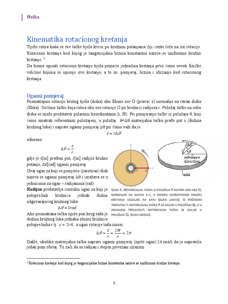 Kin Din Rotacije | PDF