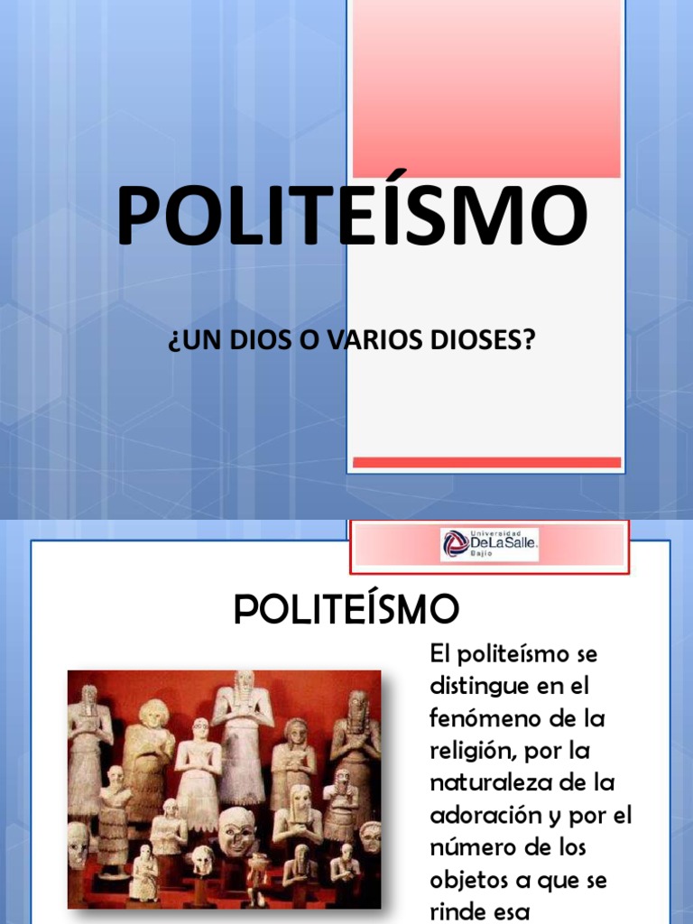 Politeísmo PDF | PDF | Politeísmo | Mitología