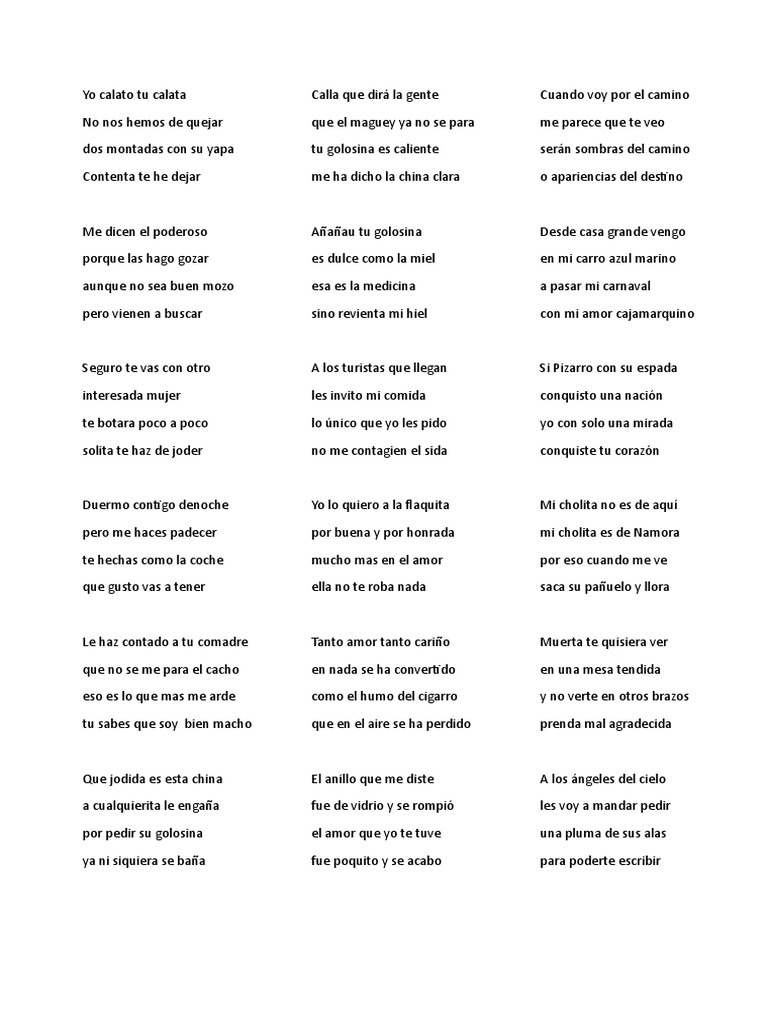 Coplas Carnaval | PDF | Carnaval