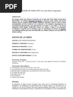 Analisis de Obra de La Agonia de Rasu Ñiti | PDF