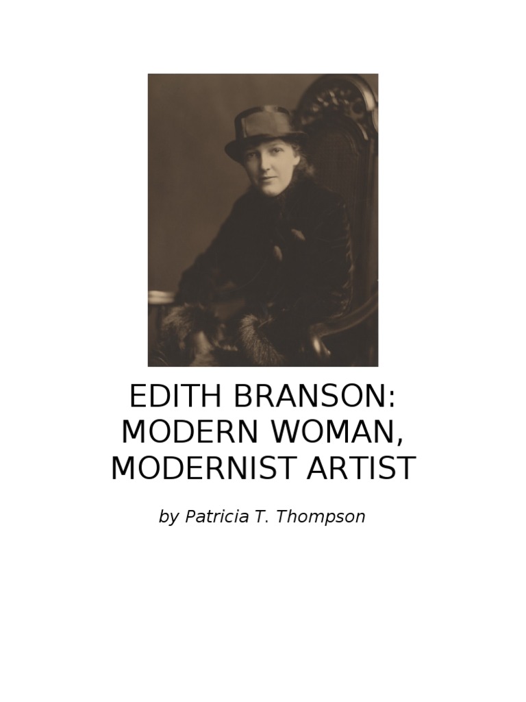 Edith Branson: Modern Woman, Modernist Artist | PDF | Modernism ...